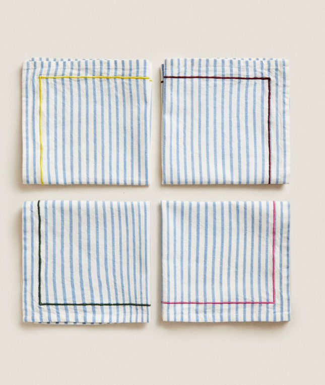 The Best Cloth Napkins for Summer Entertaining - The Gloss Magazine