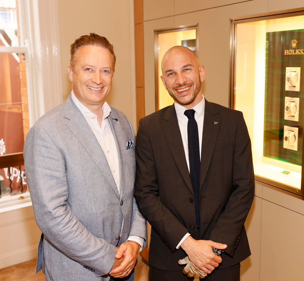 Glossip: See Inside The Launch of Weir & Sons' New Rolex Showroom - The Gloss Magazine