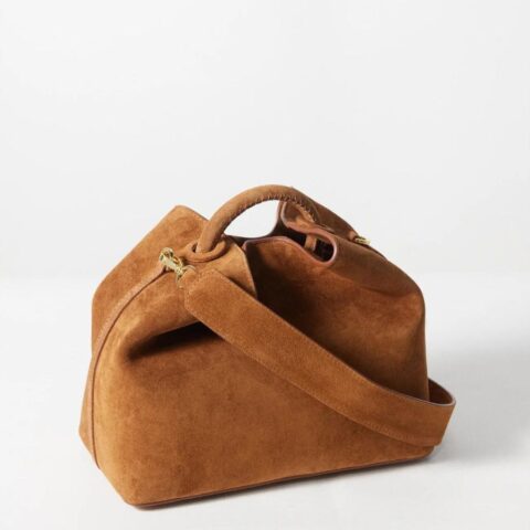 Why A Capacious Brown Suede Bag Is The Buy Of The Season - The Gloss ...
