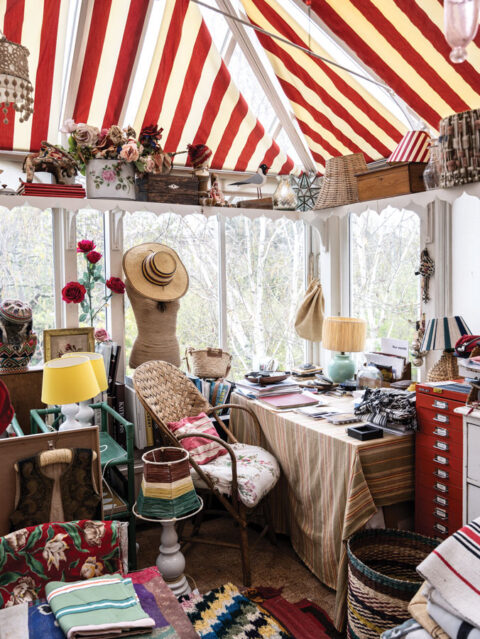 Designer Lucinda Chambers At Work - The Gloss Magazine